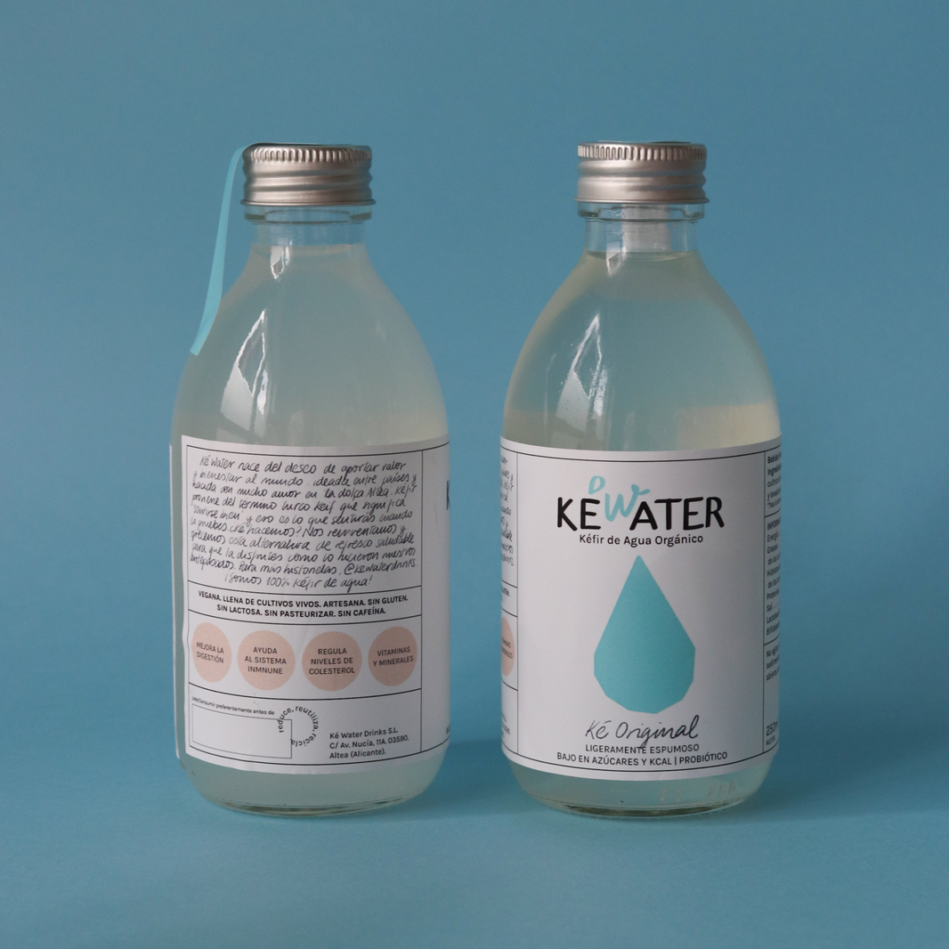 Ké Water - Kéfir de Agua 100% Orgánico. Siéntete bien y disfruta